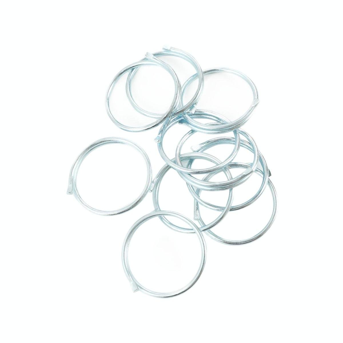 Windoware 25mm Zinc Plated Curtain Ring - 10 Pack - Bunnings Australia
