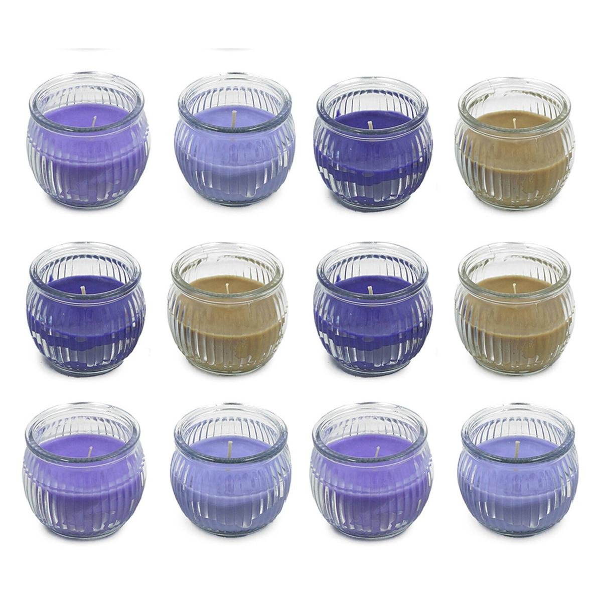 12PK The Styled Room Scented Candle 85 Grams Assorted Colours ...