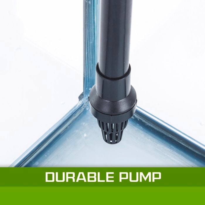 Dynamic Power Aquarium Fish Tank 30L Curved Glass RGB LED - Bunnings ...