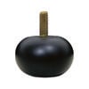 Adoored 65 x 40mm Black Ball Furniture Leg - Bunnings Australia