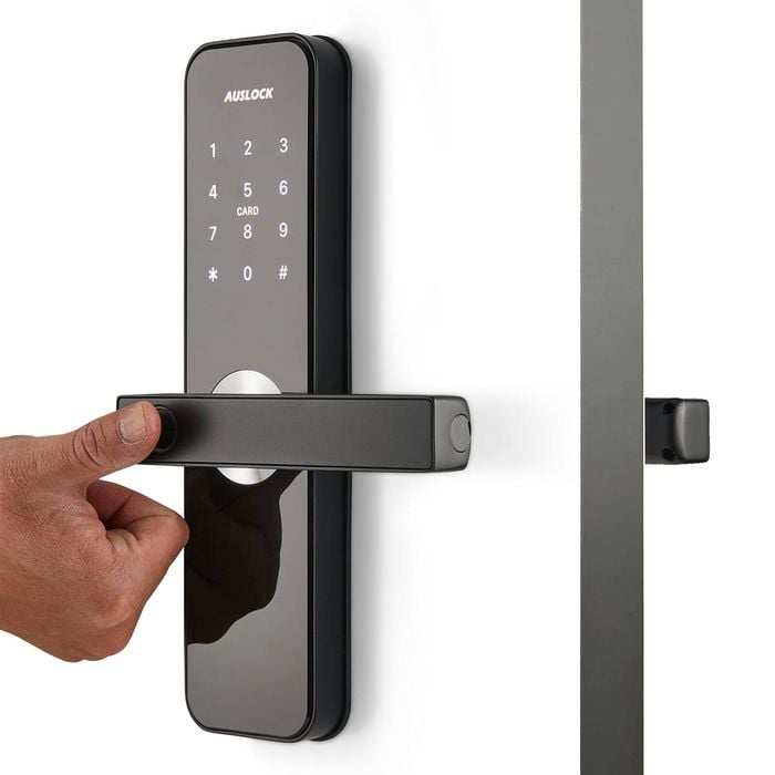 Auslock Black Handy Series 31B Smart Door Lock - Bunnings Australia