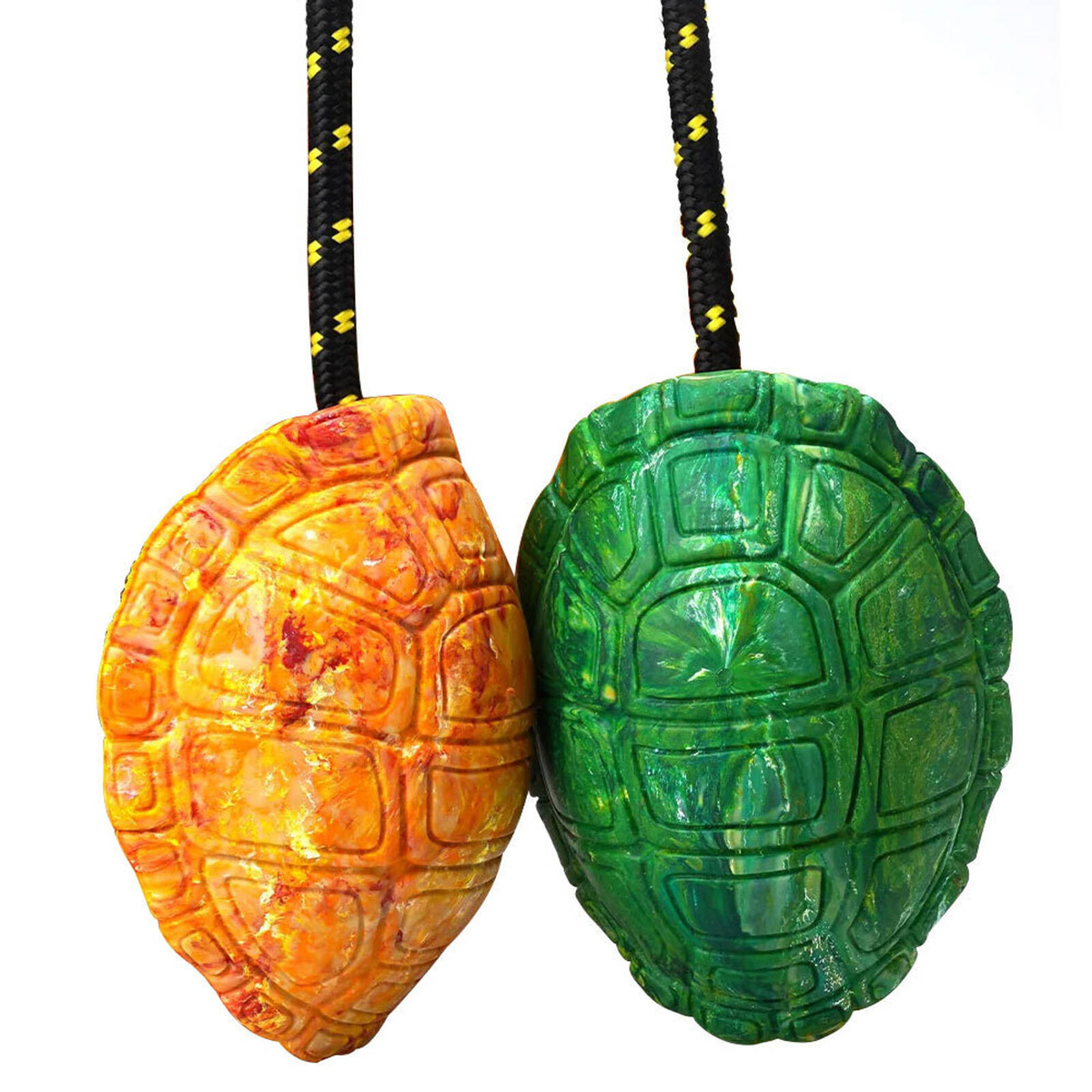 2PK Petopia Ultra Tough Rubber Titan Turtle Dog Toy Small - Assorted - Bunnings Australia