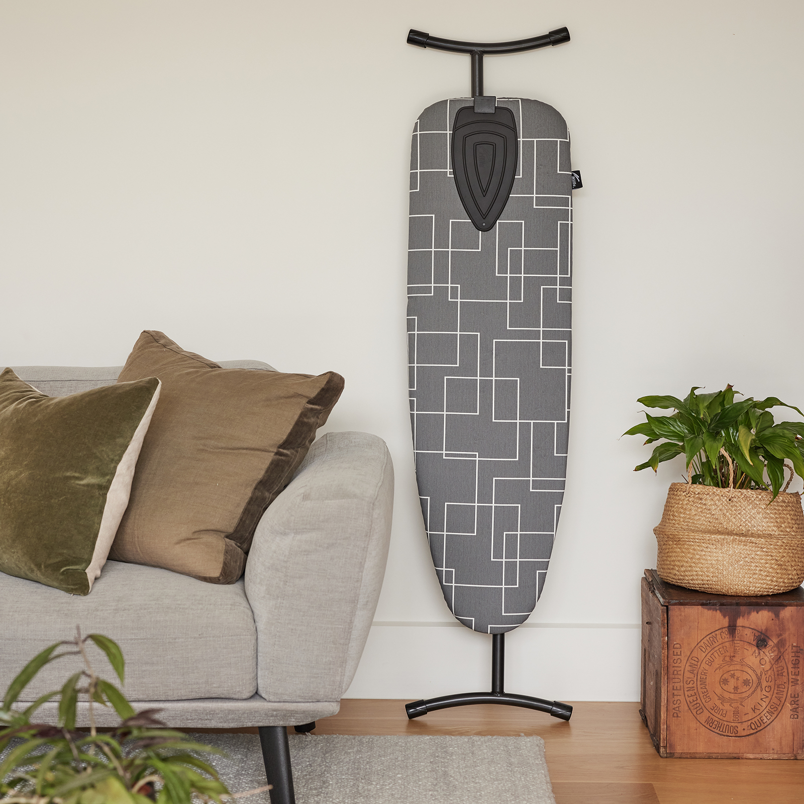 Hills Medium Ironing Board with Silicone Rest Bunnings Australia