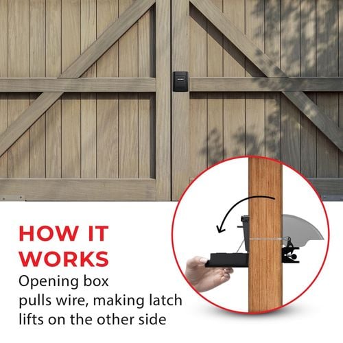 Yardlock Keyless Woodgate Lock Kit - Bunnings Australia