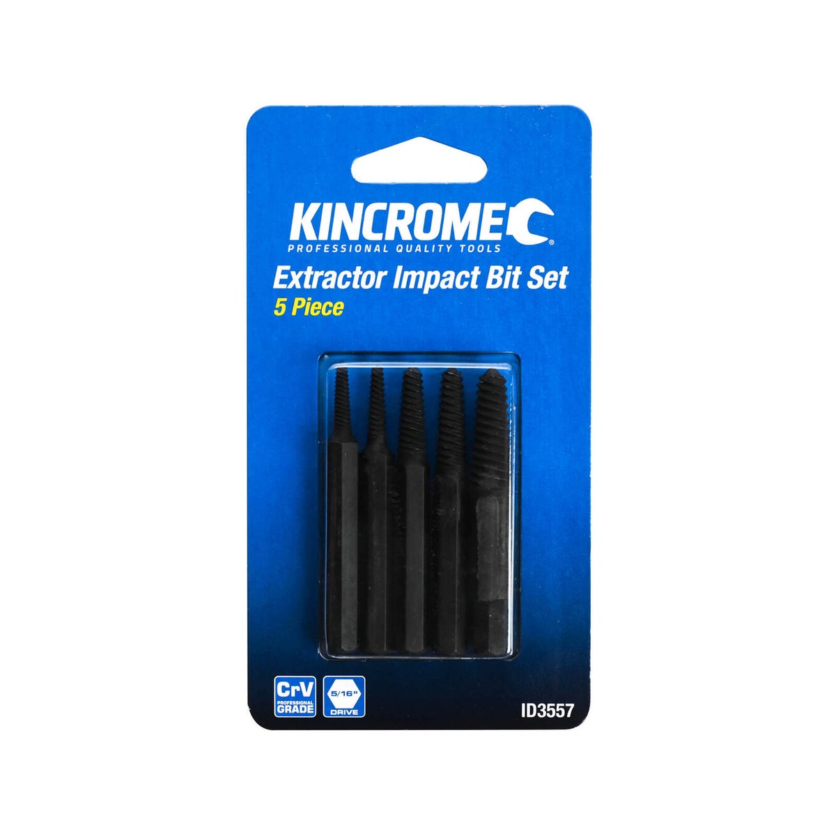 Kincrome 5 Piece Extractor Impact Bit Set - Bunnings Australia