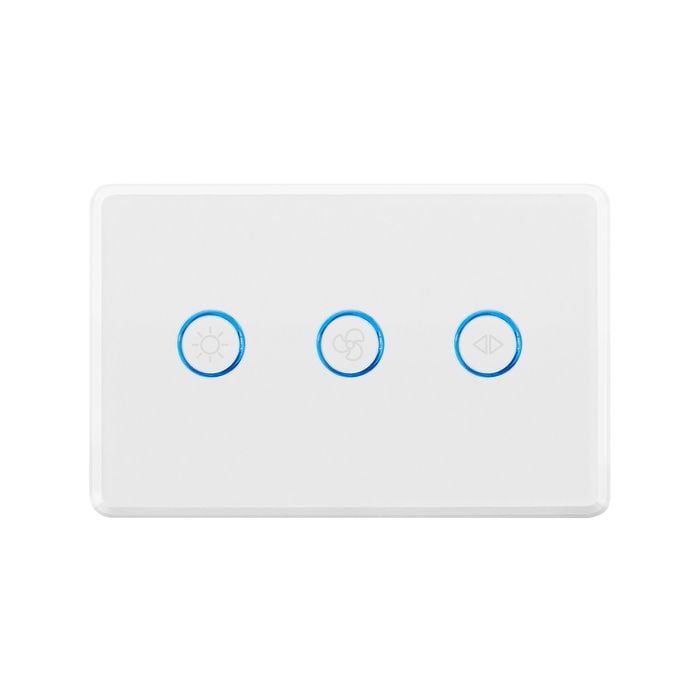 DETA Touch Activated Fan Speed Controller With Light Switch - Bunnings ...