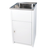 Everhard 45L Stainless Steel Classic Slim Laundry Unit - Bunnings Australia