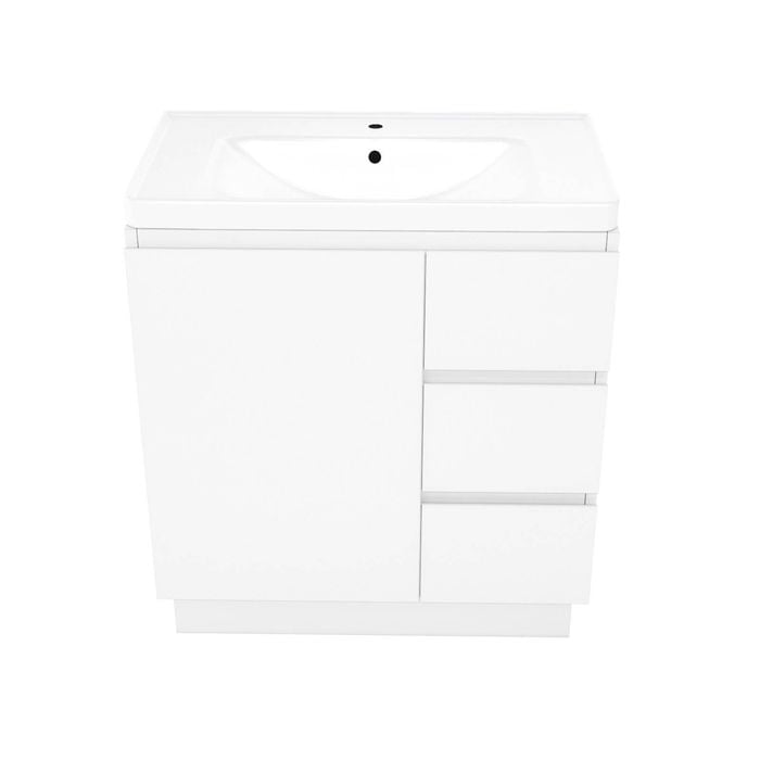 Forme 750mm Mont Albert Freestanding Vanity With Polymarble Top - RH ...