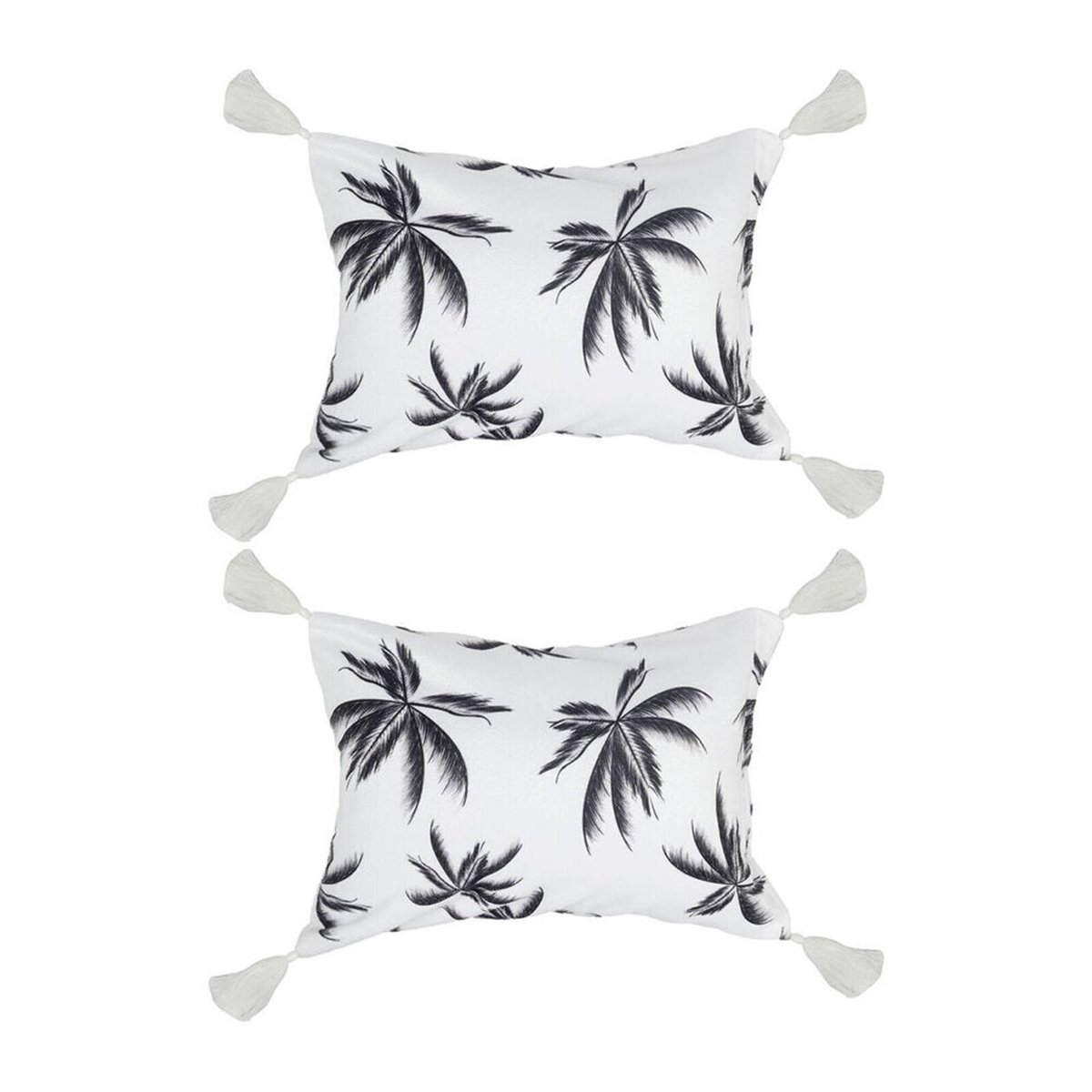 2PK Good Vibes Inflatable Beach Pillow With Tassels Havana 40x29x13cm ...
