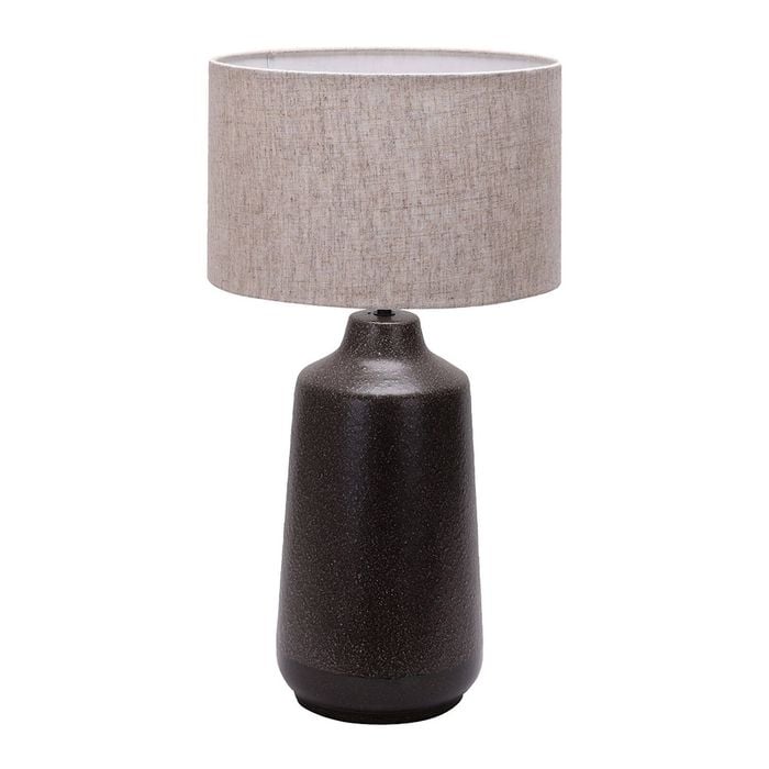 Vencha Venus Ceramic Table Lamp - Black - Bunnings Australia