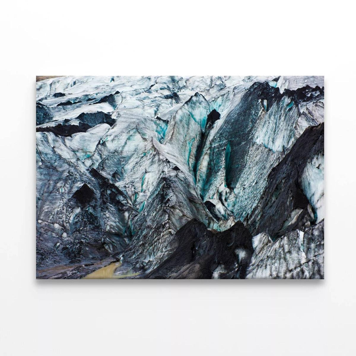 Iceland Glacier Print 100% Australian Made 90 x 60cm (Stretched ...