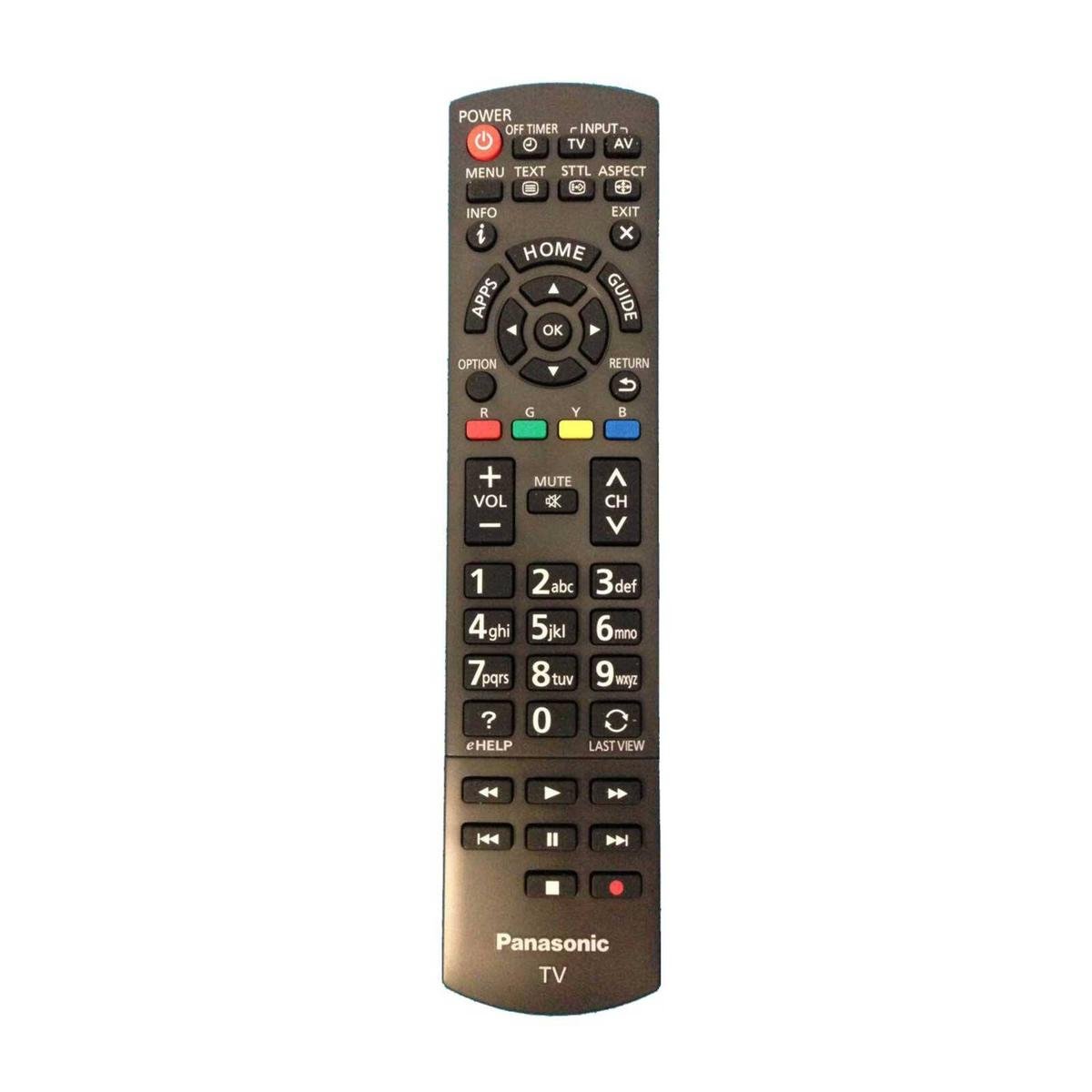 Panasonic N2QAYB000832 Genuine Original TV Remote Control. - Bunnings ...