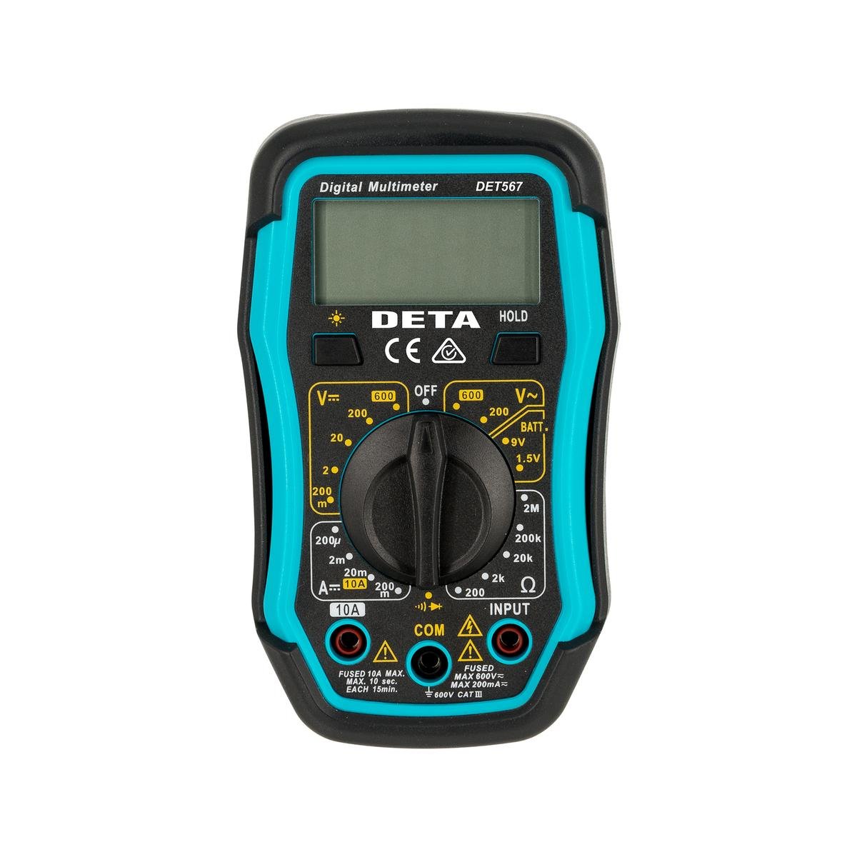 DETA 600V Digital Multimeter - Bunnings Australia