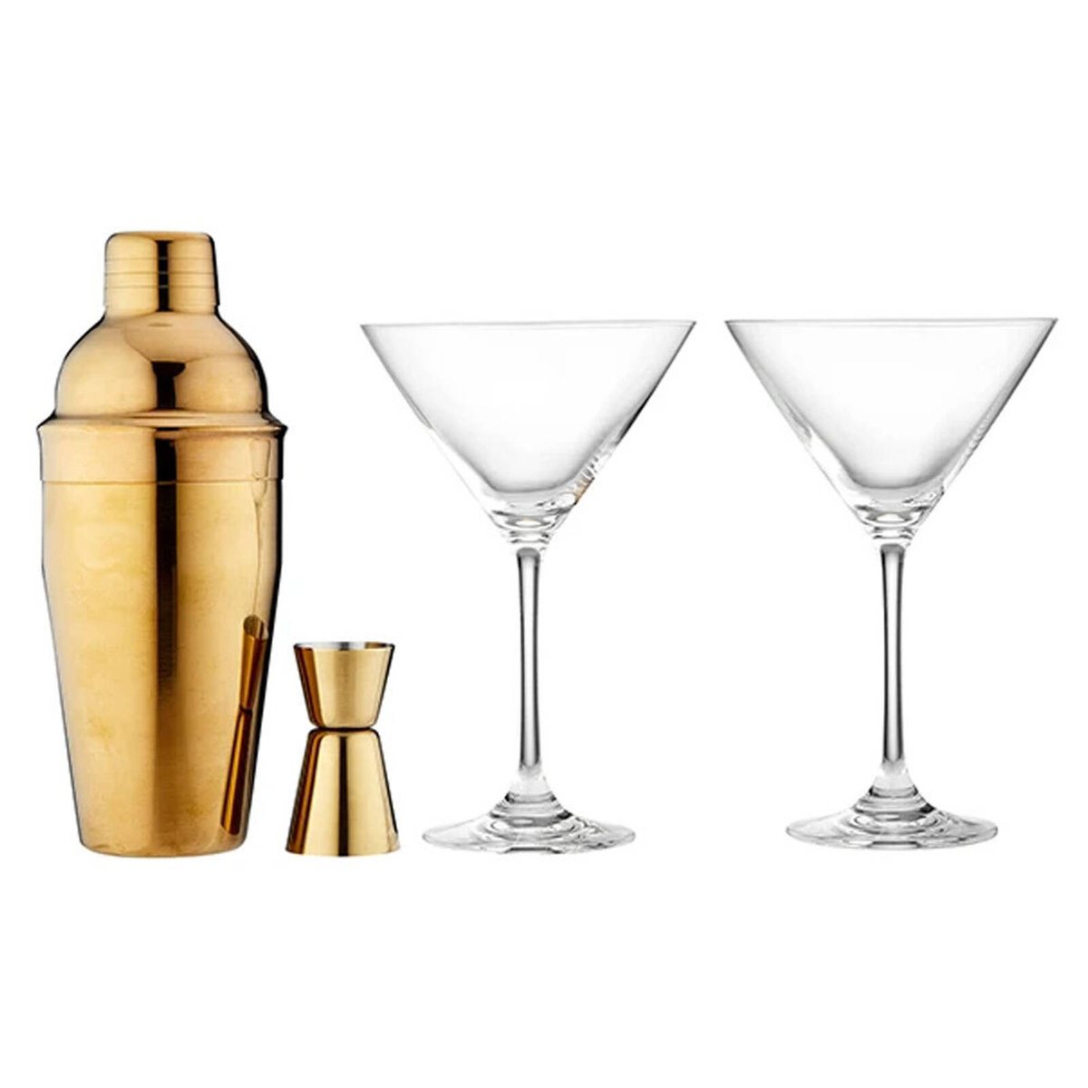 4pc Tempa Aurora Gold Cocktail Set - Bunnings Australia