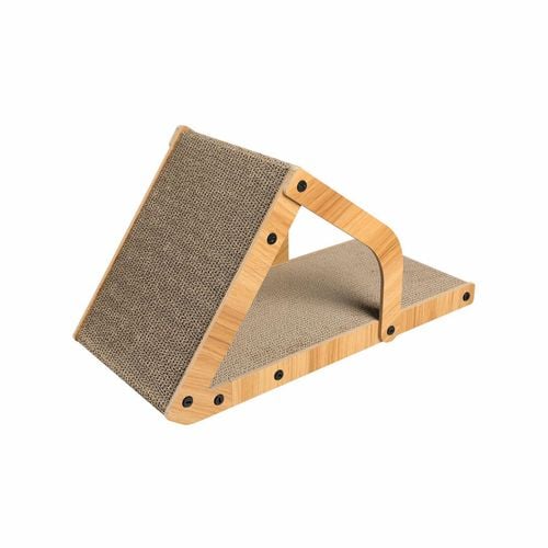 PaWz Cat Scratcher Scratching Board Corrugated Cardboard Scratch Bed ...