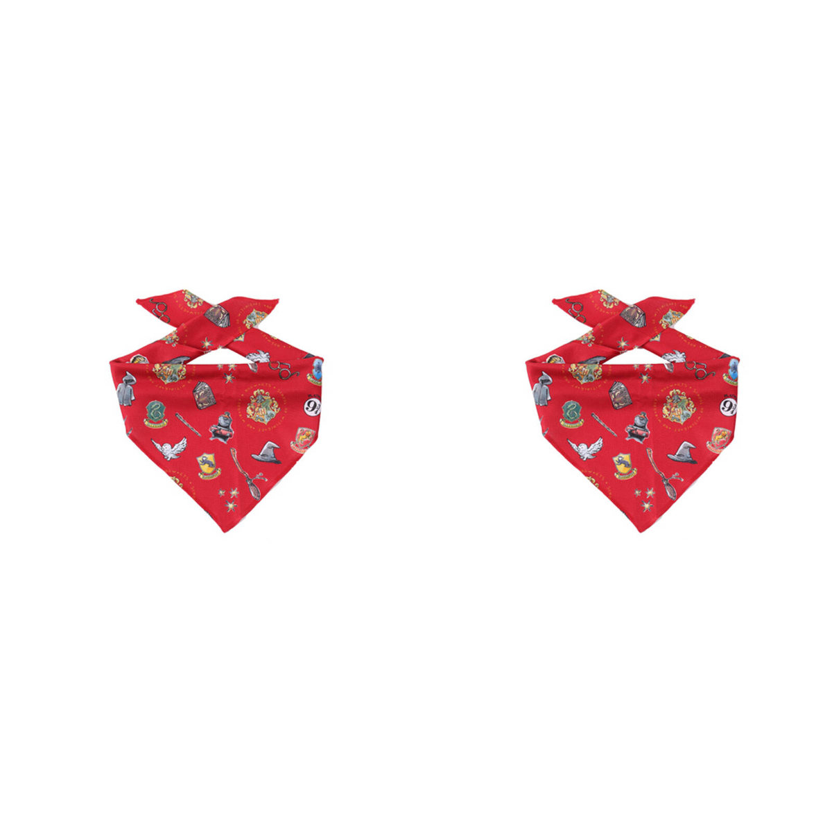 2PK Harry Potter Dog Bandana Neck Accessory Small 28cm - Red - Bunnings ...