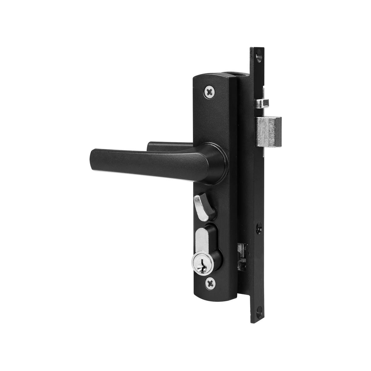 Rolltrak Black Keyed Hinged Screen Door Lock - Bunnings Australia