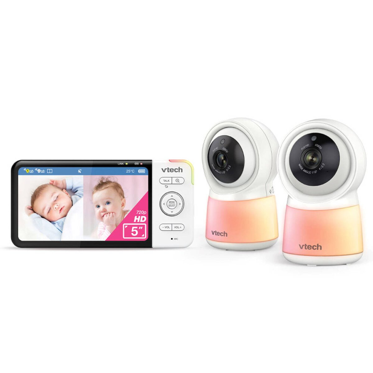 VTech 2-Camera HD Video Monitor With Remote Access - Bunnings Australia