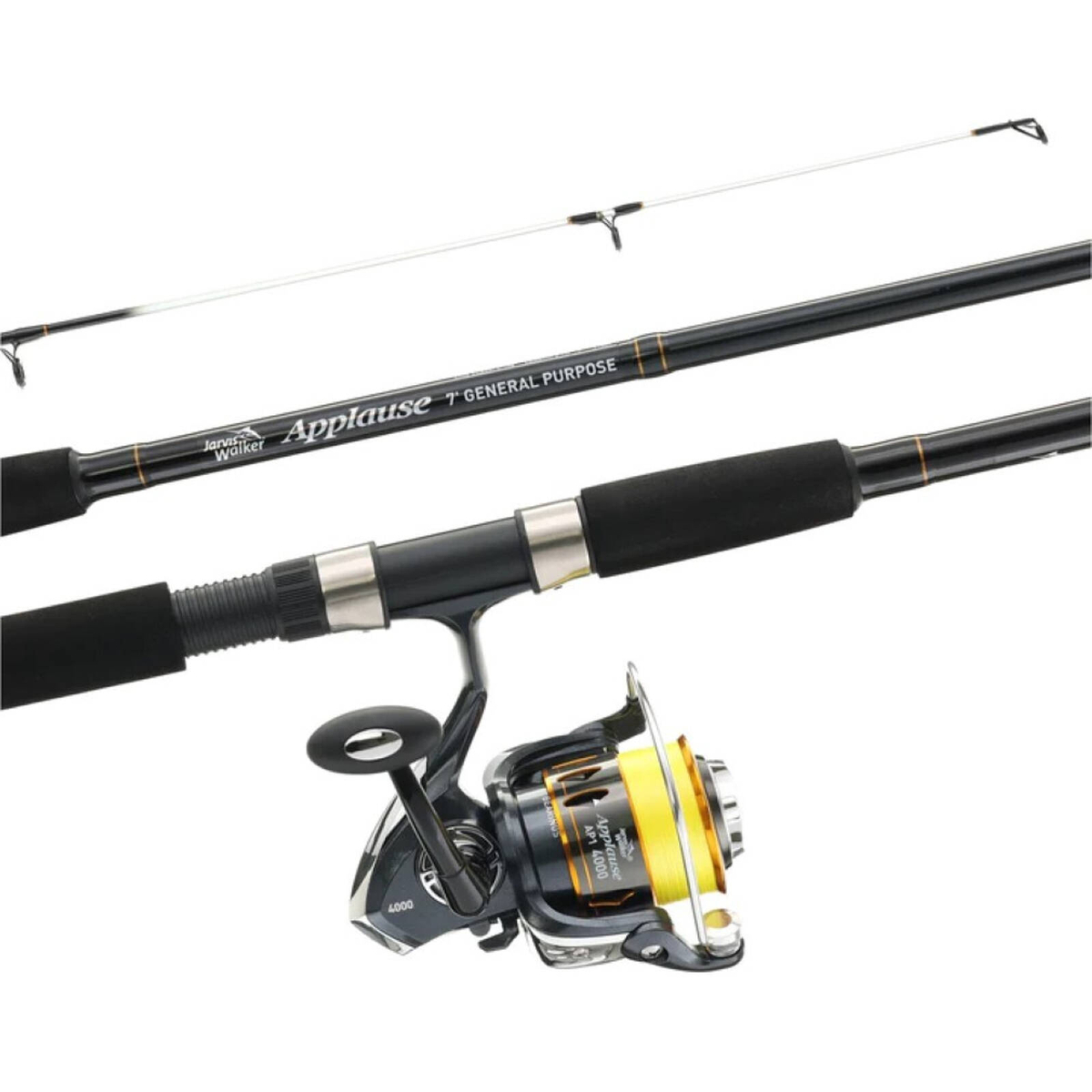 7ft Jarvis Walker Applause 4-7kg Spin Combo - Size 4000 Reel Spooled ...