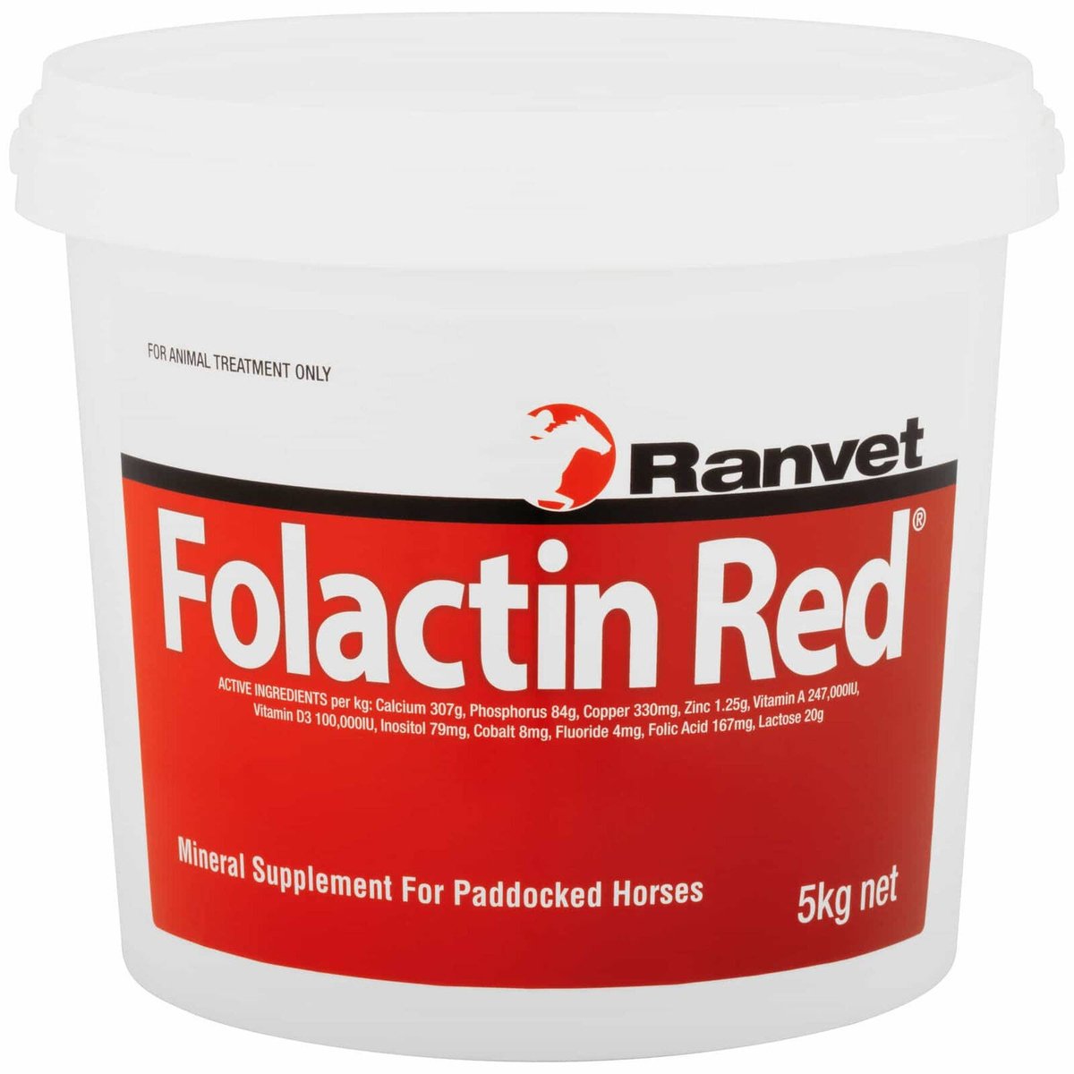 Ranvet Folactin Horses Stud Formula Mineral Supplement Red 5kg - Bunnings Australia