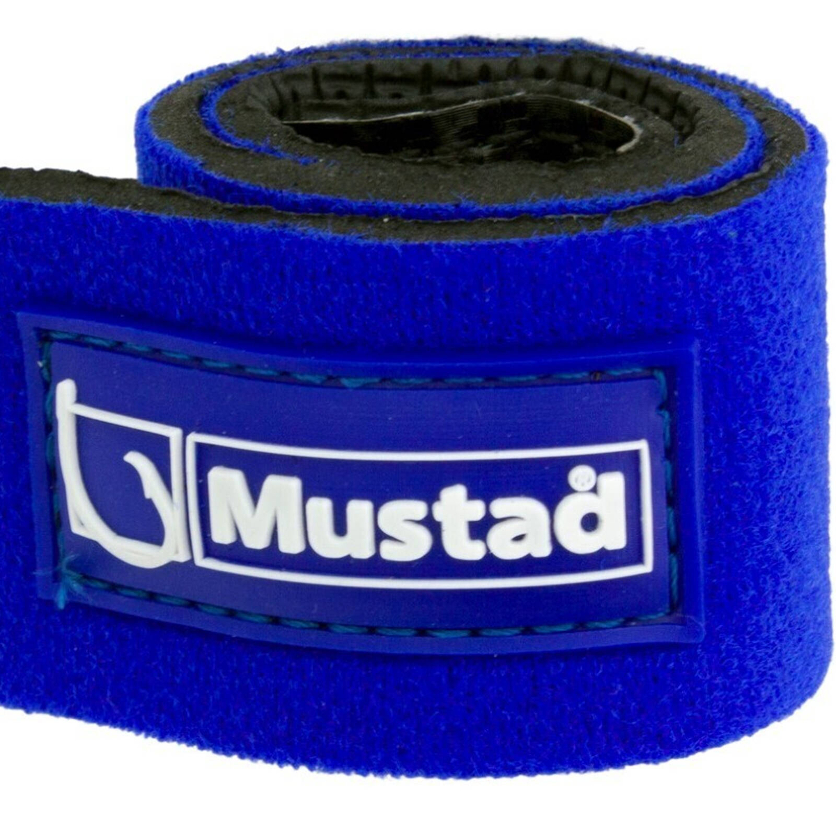 2 Pack of Mustad Medium Size Neoprene Fishing Rod Wraps - Fishing Rod ...