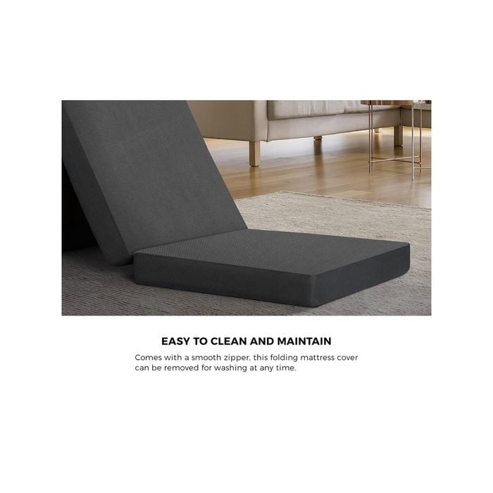 Bedra Folding Mattress Portable Single Sofa Bed Bunnings Australia