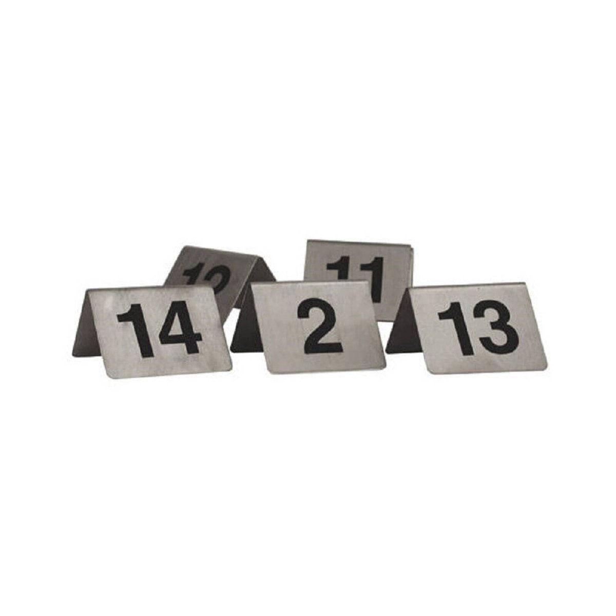 Trenton A-Frame Stainless Steel Table Numbers - 81-90 - Bunnings Australia