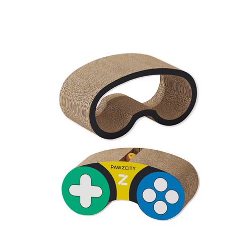 Pawzcity 45cm Cardboard Cat Scratcher Board - Crazy Gamer - Bunnings ...