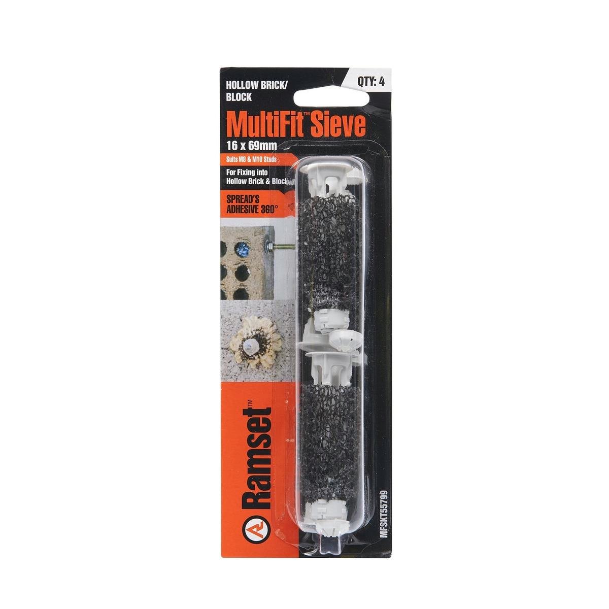 Ramset Multifit Sieve - 4 Pack - Bunnings Australia