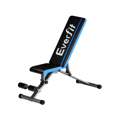 Everfit 330kg Weight Bench 10 Levels Adjustable Home Gym Bench Press - Bunnings Australia