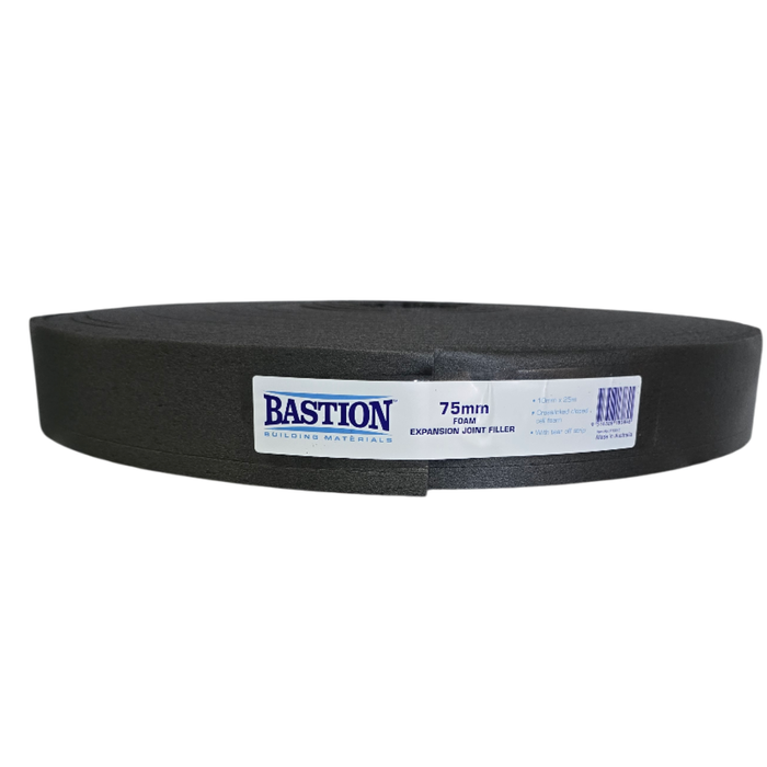 Bastion 75 x 10mm x 25m Plain Expansion Joint Foam - Bunnings Australia