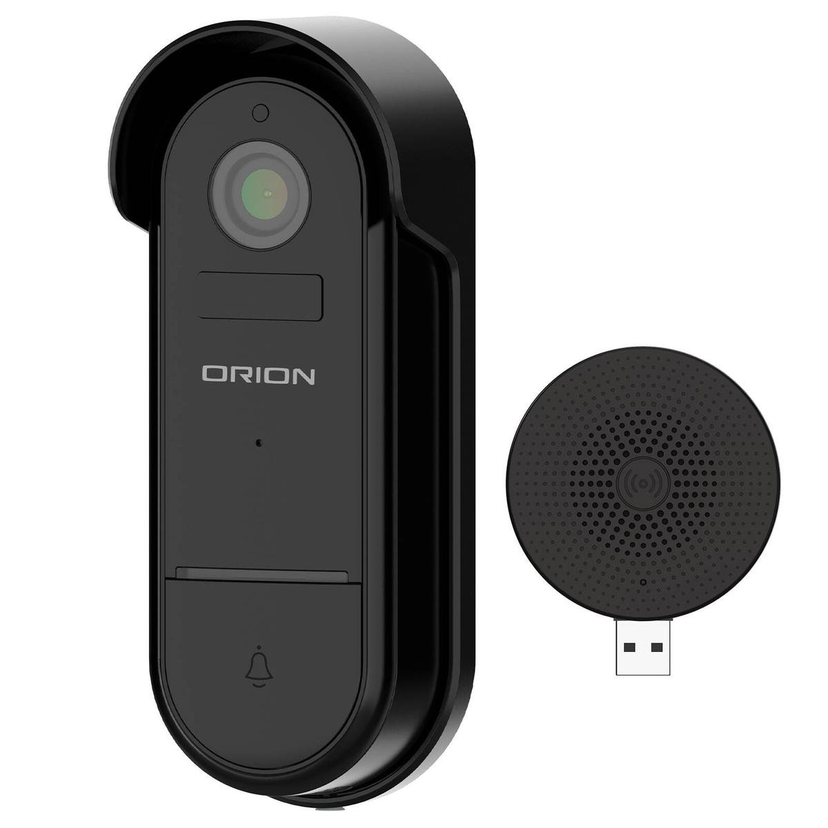 Orion Grid Connect Smart 2K-Pro Rechargeable Video Doorbell Camera ...