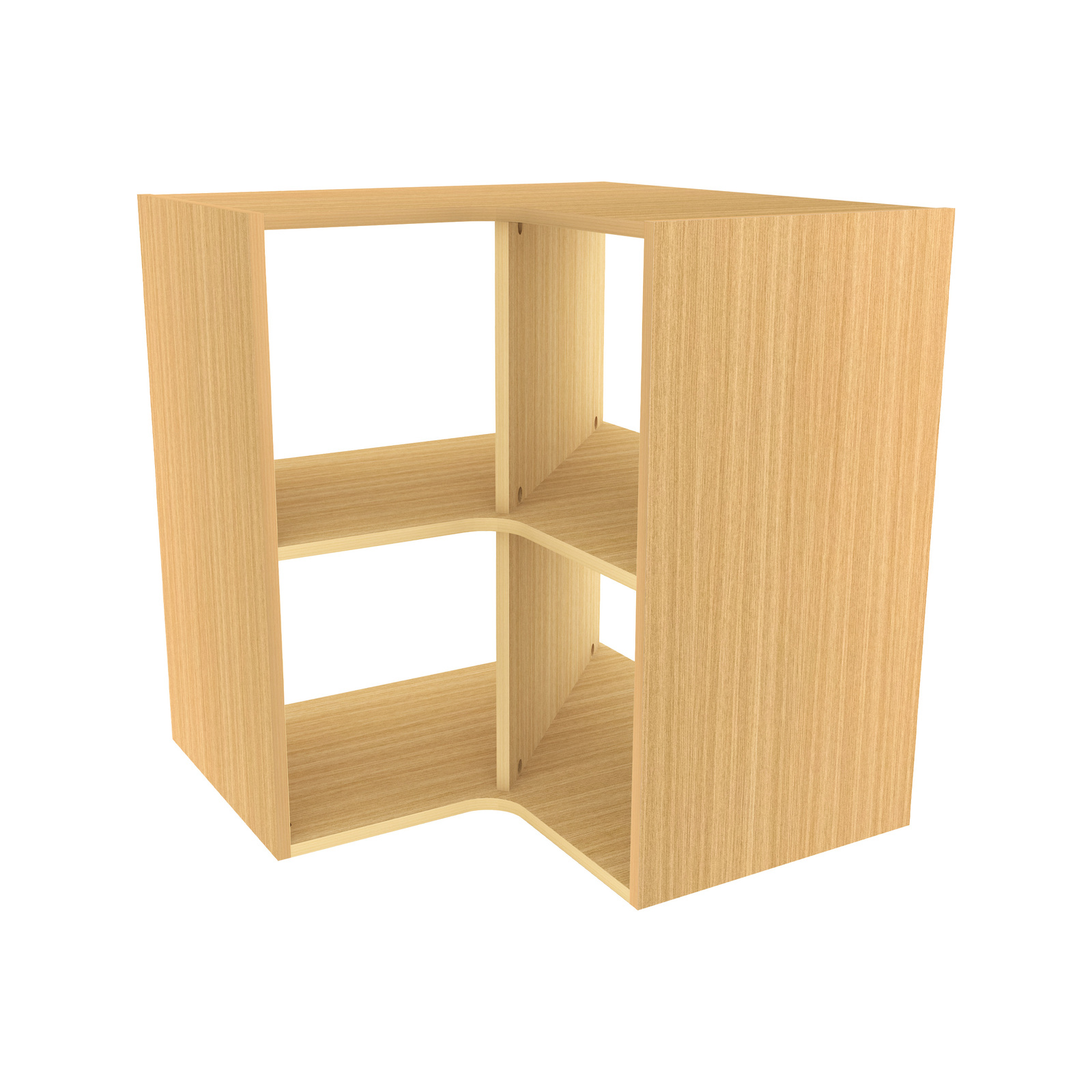 720 x 682 x 682 x 390mm Sand 2 x 2 Cube Corner Unit - Lugna Online