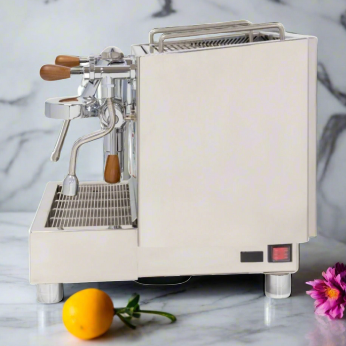 Izzo Alex PID Coffee Machine Stainless with Walnut - Bunnings Australia