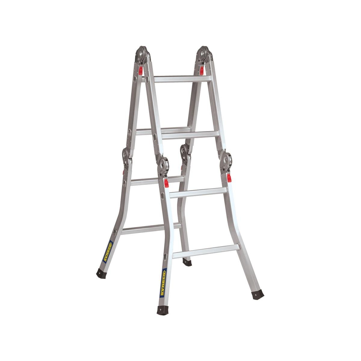 Syneco 2.5m 120kg Multifold Aluminium Ladder - Bunnings Australia