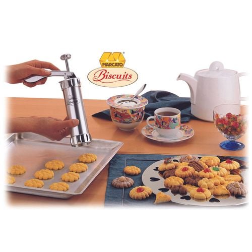 Marcato Classic 20-Shapes Aluminium Biscuit Press - Silver - Bunnings ...