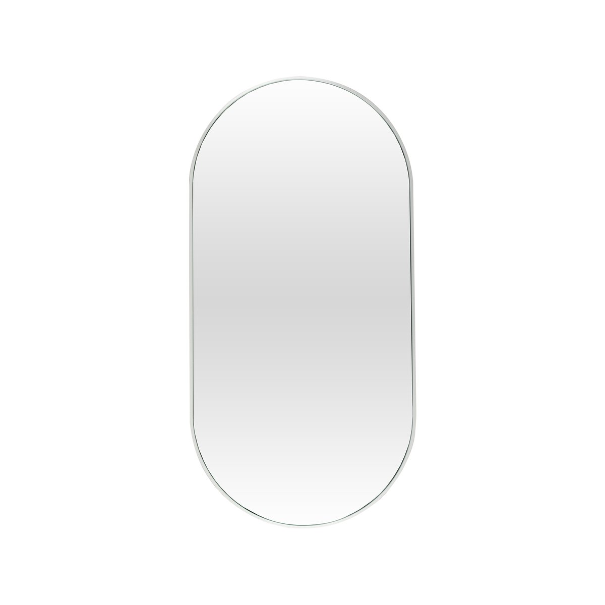 Barelli 120cm Pill Shape Mirror With White Frame - Bunnings New Zealand