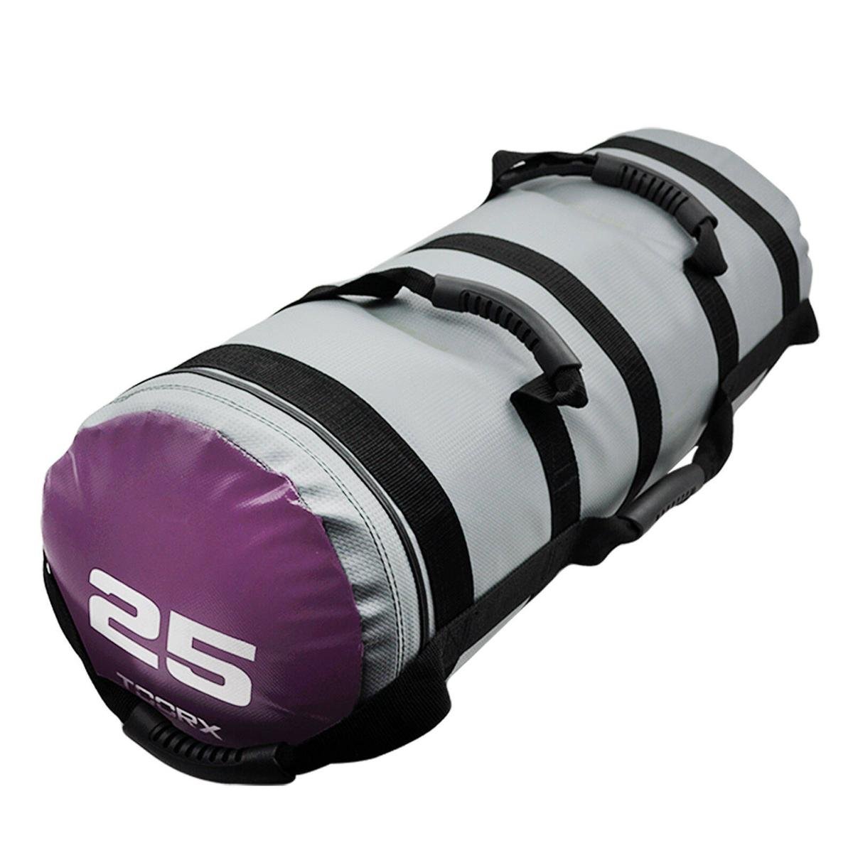 25kg Power Bag - Sand Bag Weights Strength Training - Multi Handle ...