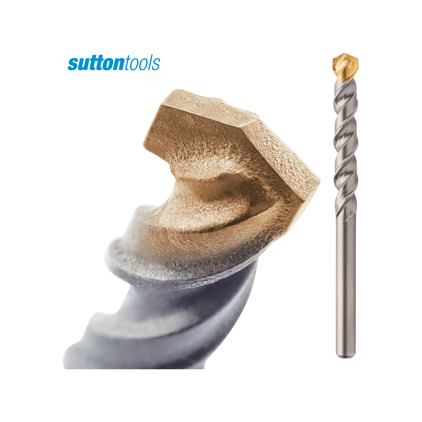 Sutton Tools 10 x 400mm DB TCT Masonry Drill Bit Bunnings Australia