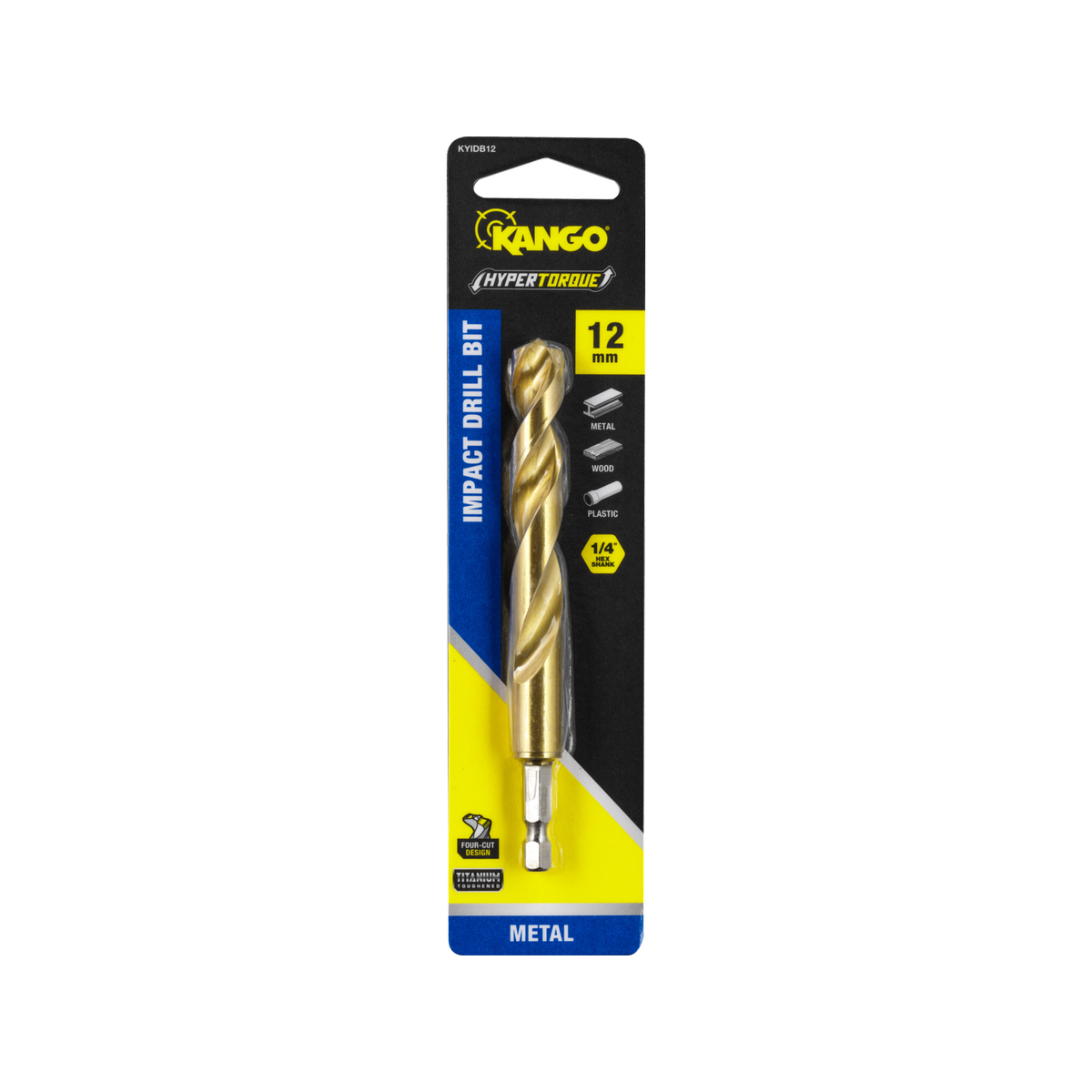 Kango 12mm Hypertorque Impact HSS Drill Bit - Bunnings New Zealand