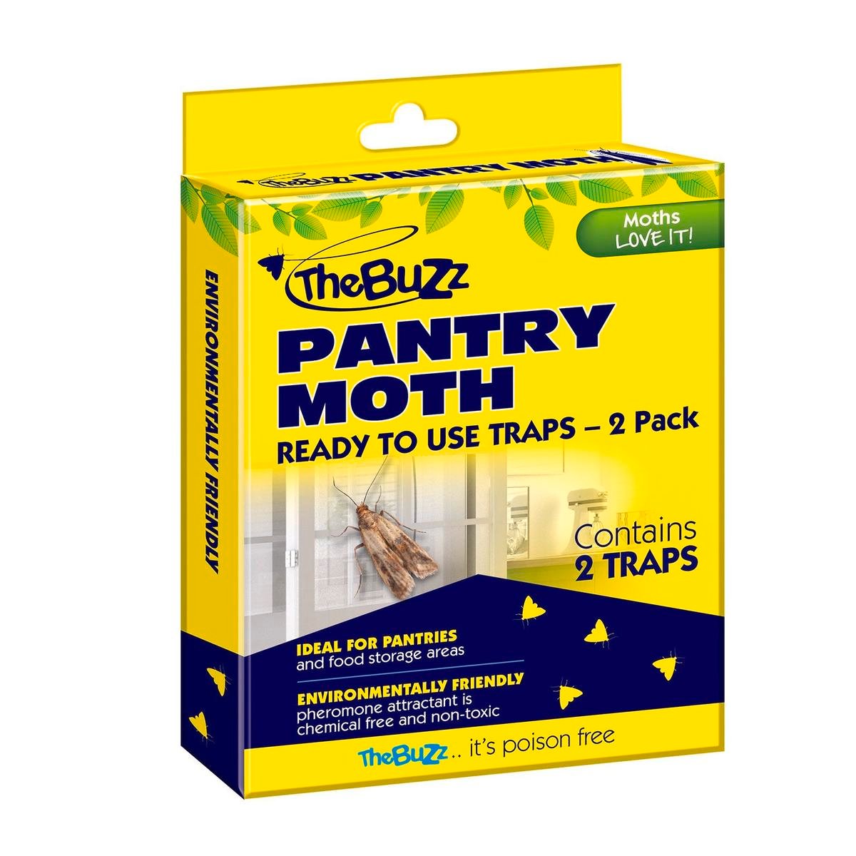 The Buzz Pantry Moth Trap - 2 Pack - Bunnings New Zealand