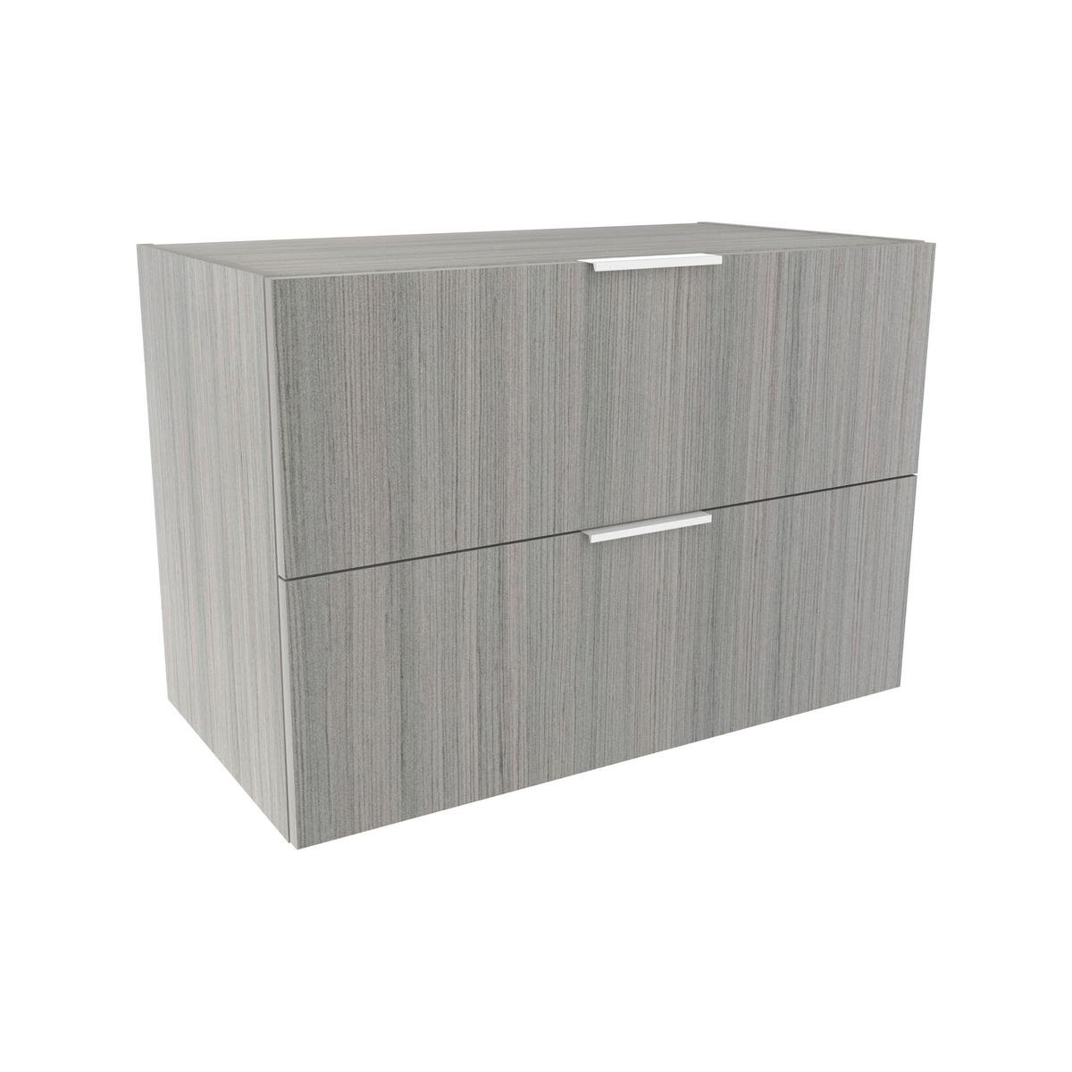 Lugna 512 x 750 x 380mm Mist 2 Drawer Storage Cabinet - Bunnings Australia