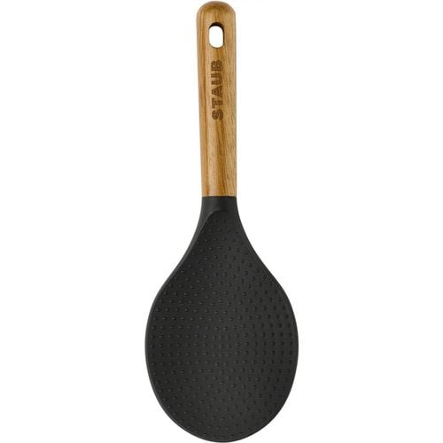 Staub 23cm Silicone Rice Spoon Serving Utensil - Brown - Bunnings Australia