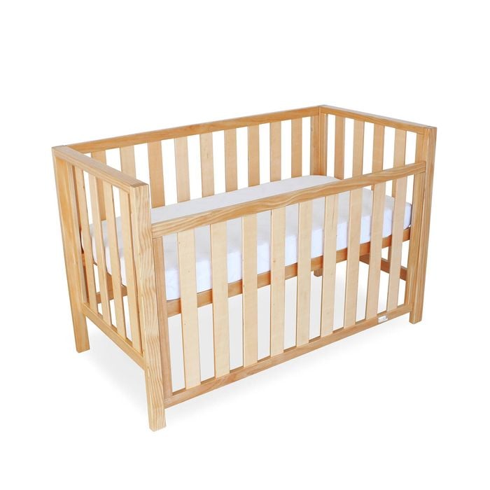 Babyhood Mali Cot - Natural - Bunnings Australia