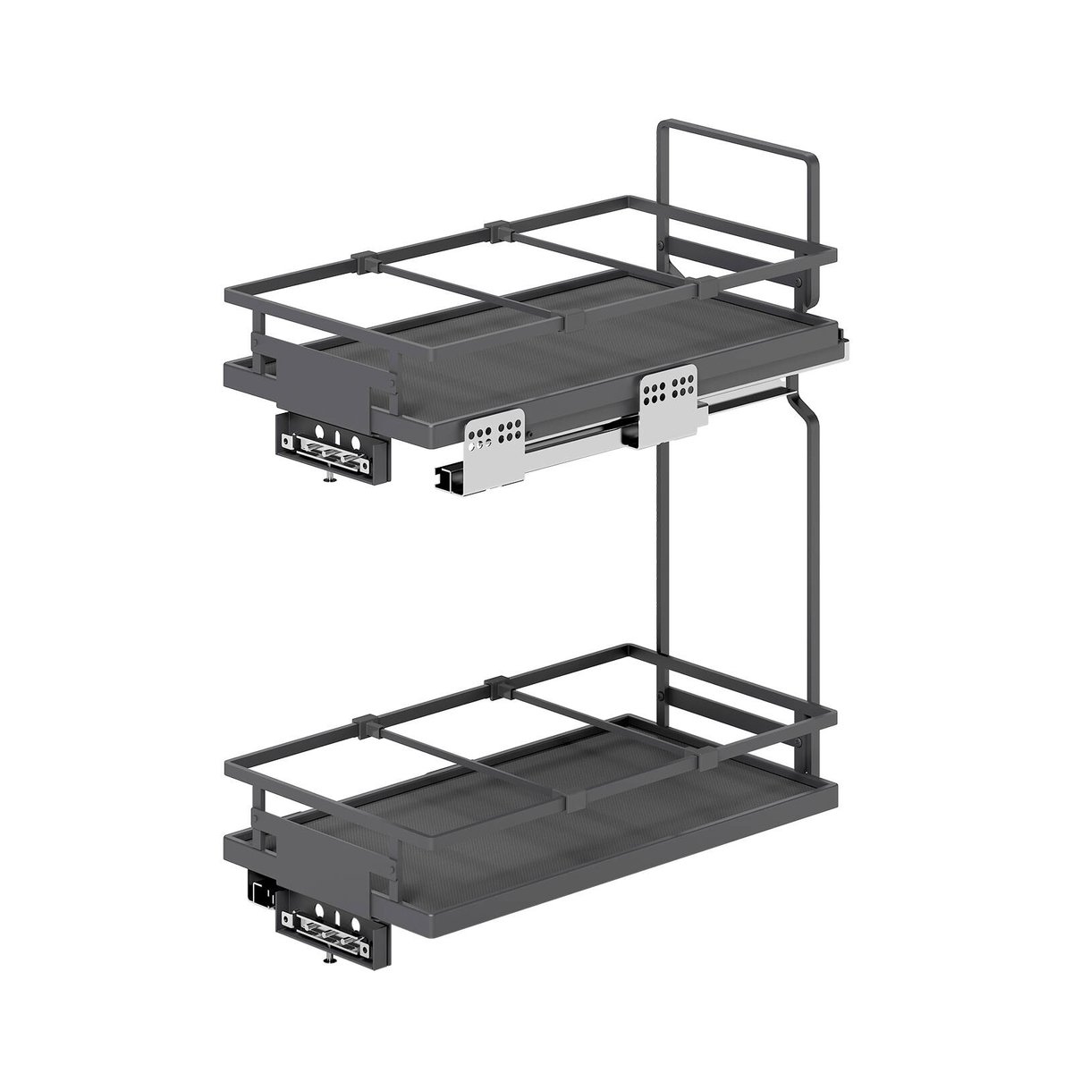 Kaboodle 300mm Pullout 2 Tier Solid Shelf - Bunnings Australia