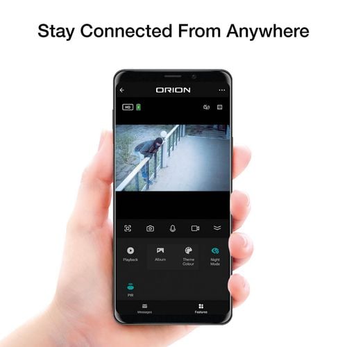 Orion Grid Connect Smart HD 3MP Security Camera and Twin Floodlight ...