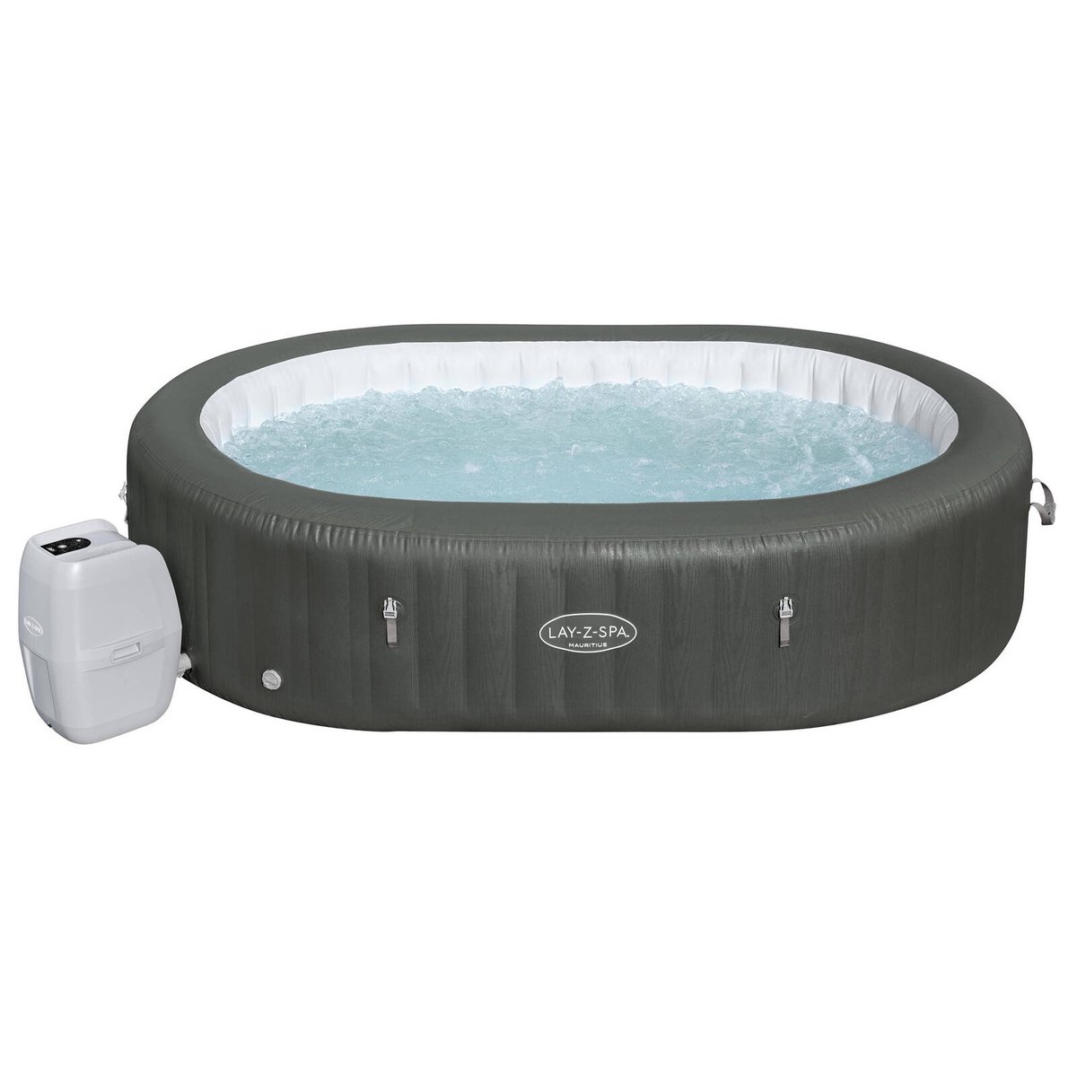 Bestway 2.70m x 1.80m x 71cm Lay-Z-Spa Mauritius Smart AirJet ...