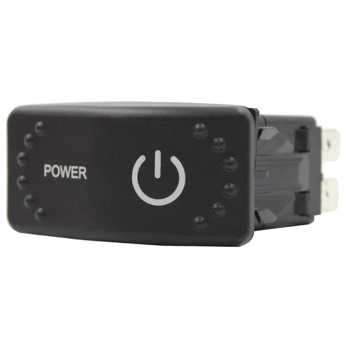 Switch Boss Dual Red LED Laser Etched Rocker Switch (Horizontal ...