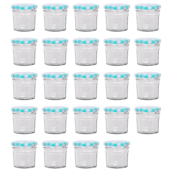 Argon Tableware Glass Jam Jars - 110ml - Pack of 24 - Bunnings Australia