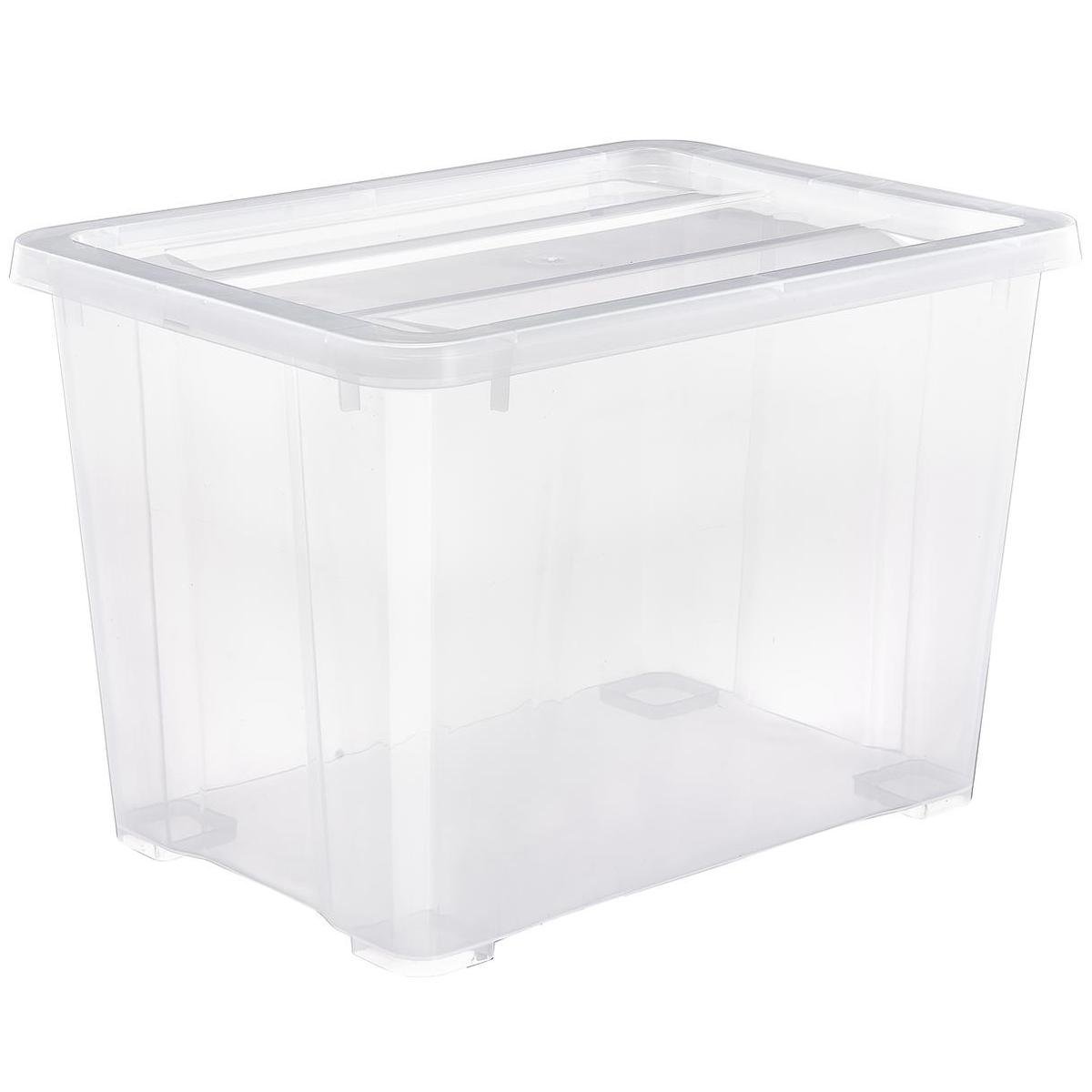 All Set 20L Clear Modular Storage Container - Bunnings Australia